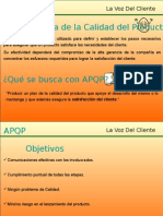 Ejemplo APQP | PDF | Diseño | Calidad (comercial)