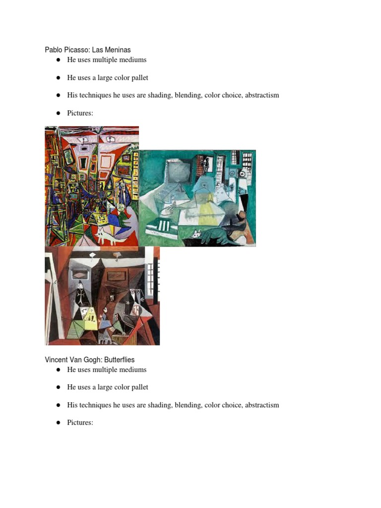 Analysis of Iconic Art Techniques | PDF
