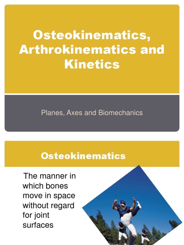 Osteokinematics and Kinetics | Anatomical Terms Of Motion | Anatomical ...