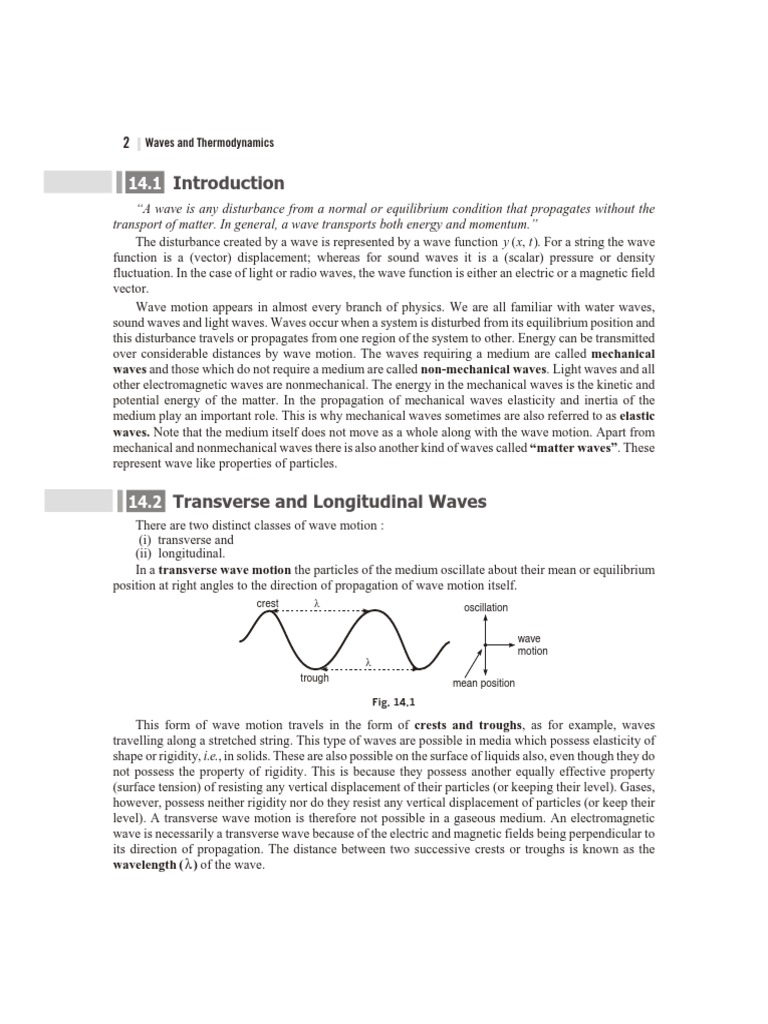 Understanding Wave Motion through Transverse and Longitudinal Waves ...