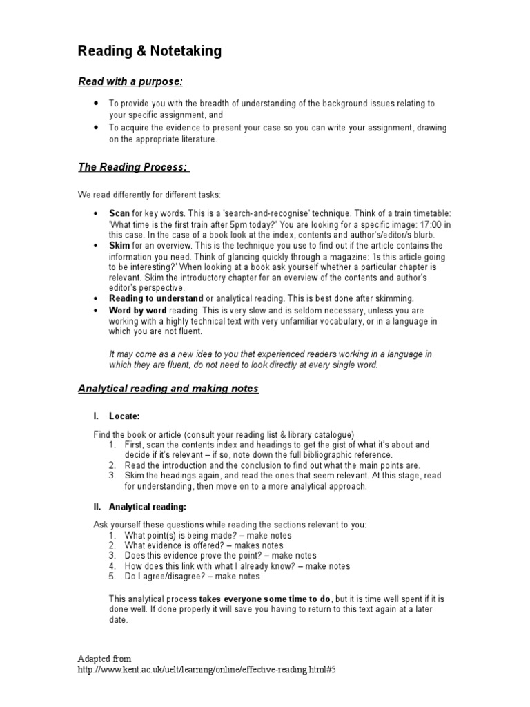 Developing Student Reading Skills | PDF | Reading (Process) | Speed Reading