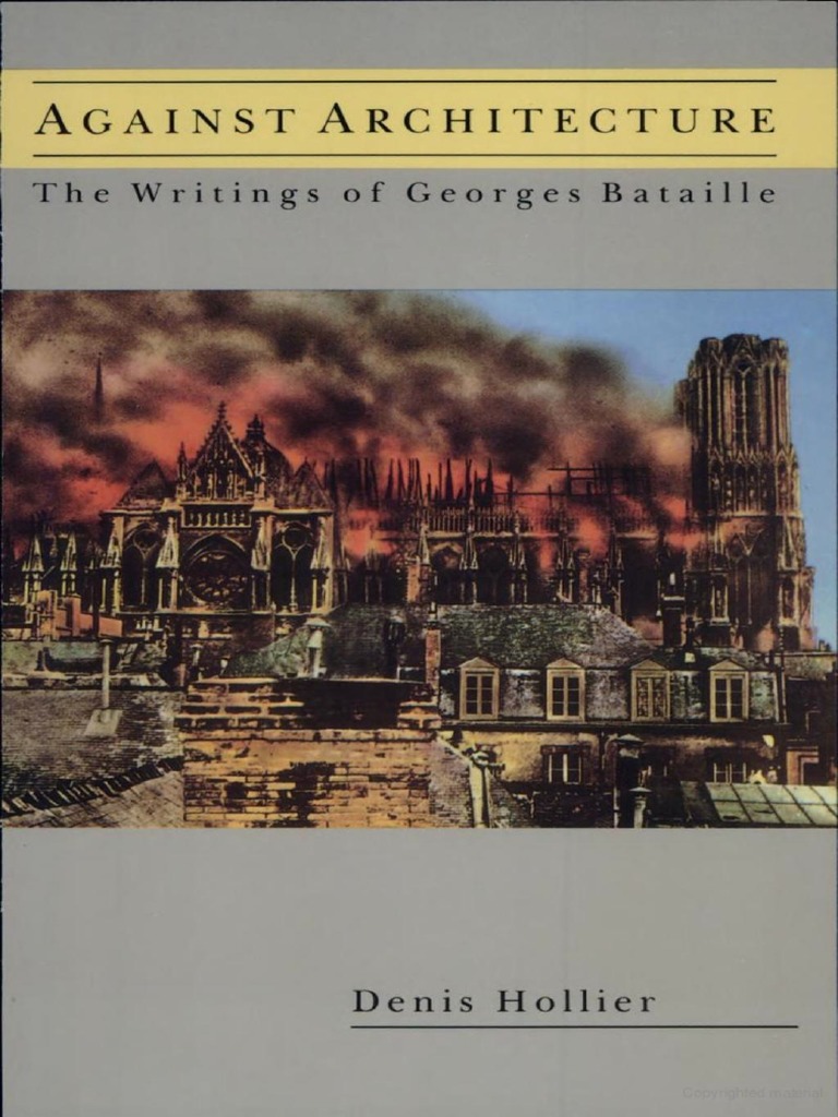 Against Architecture Georges Bataille | PDF