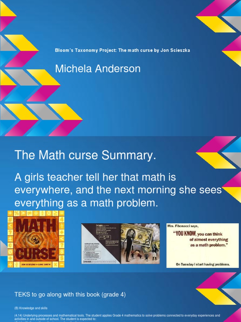 Blooms Taxonomy Project | PDF | Teaching Mathematics | Cognition