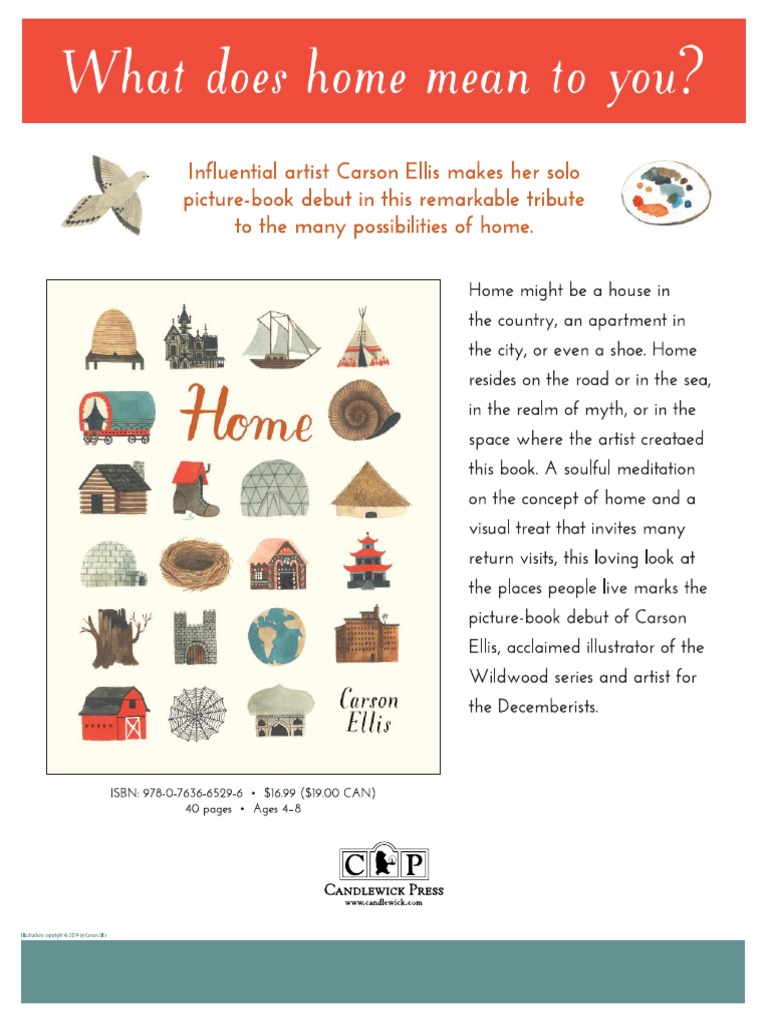 Home by Carson Ellis Press Kit | PDF