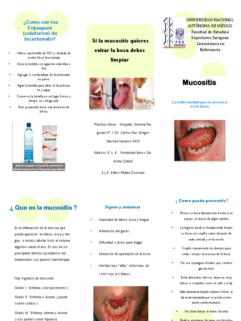 Prevención y manejo de mucositis oral | PDF