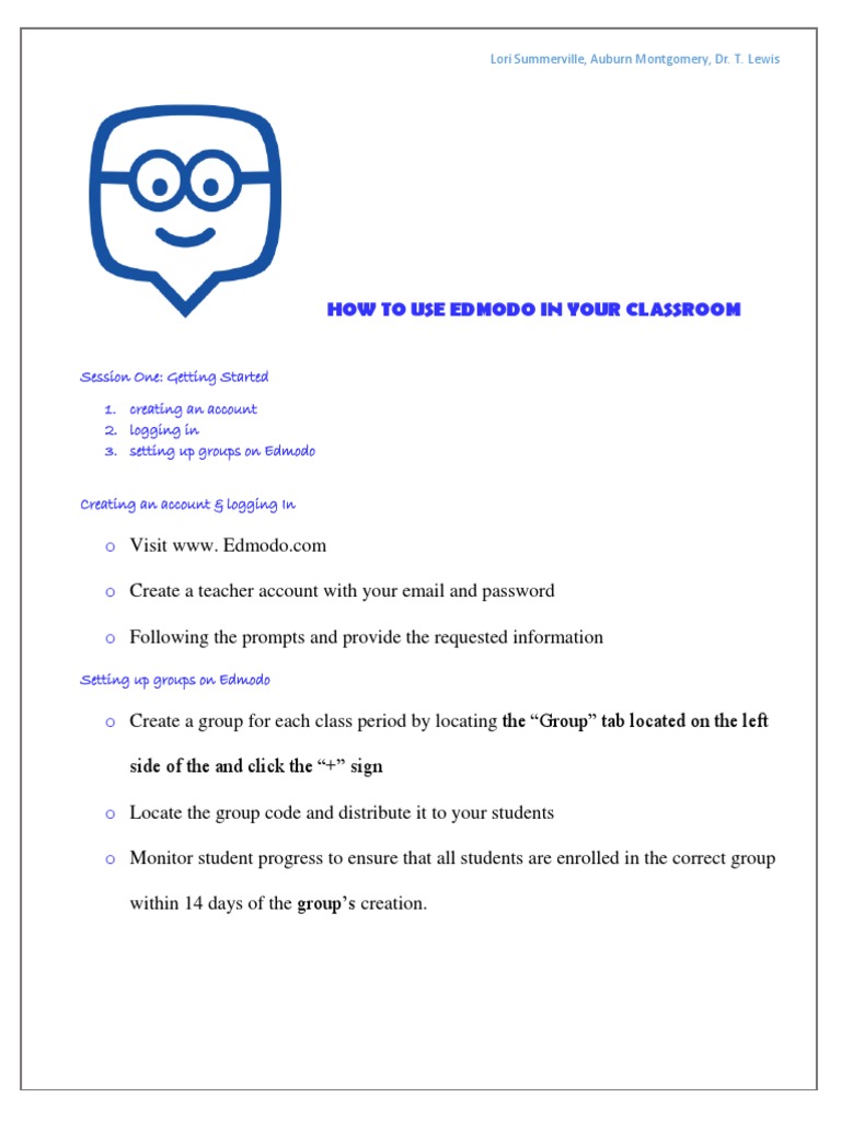 Session One Handout | PDF | Business