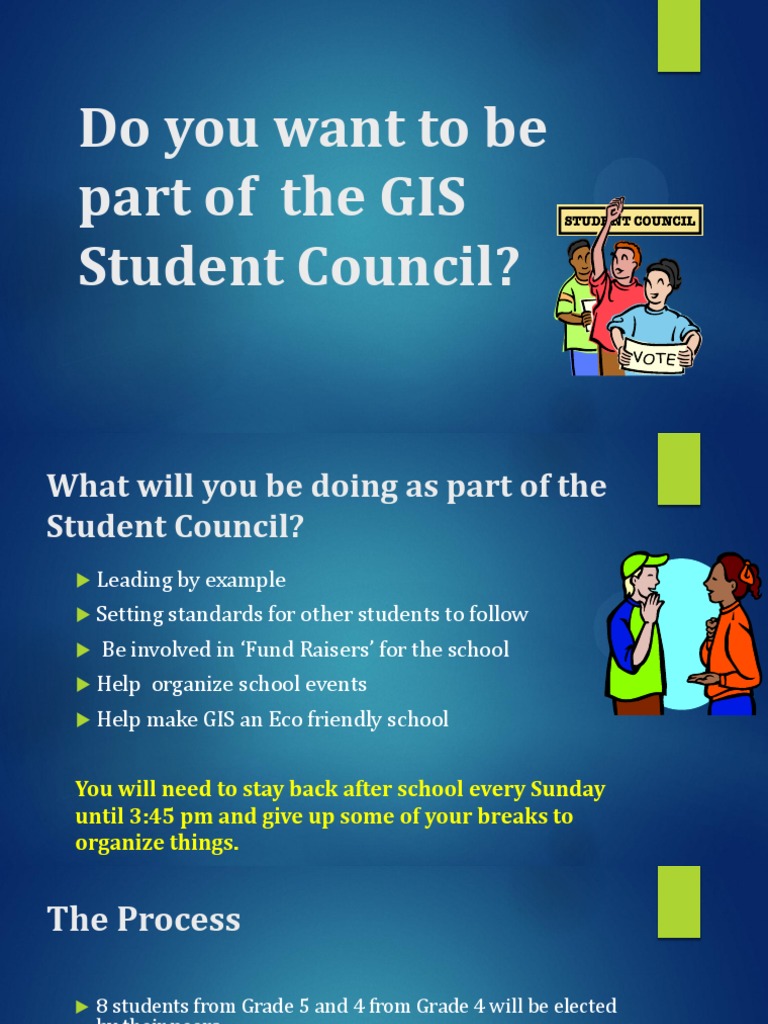 Student Council Presentation | PDF