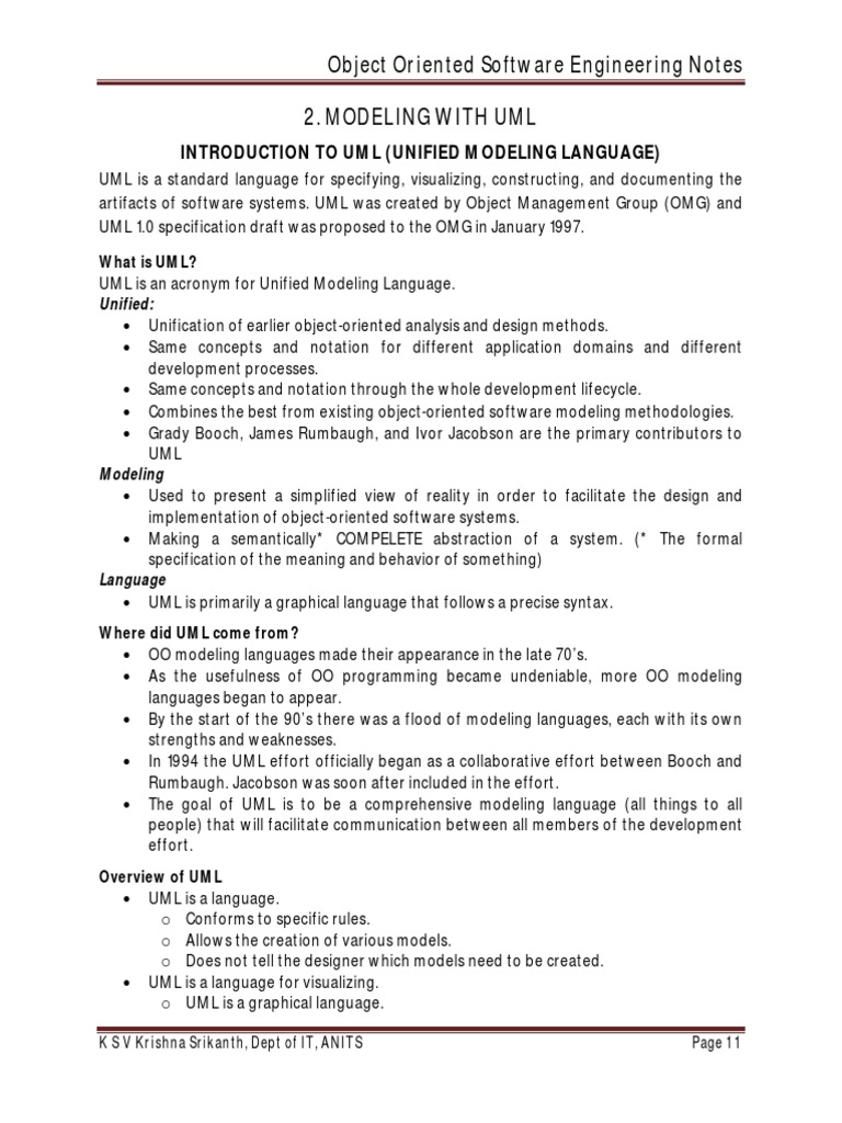 2 OOSE Modeling With UML PDF | PDF | Unified Modeling Language | Object ... 2 OOSE Modeling With UML PDF | PDF | Unified Modeling Language | Object ...