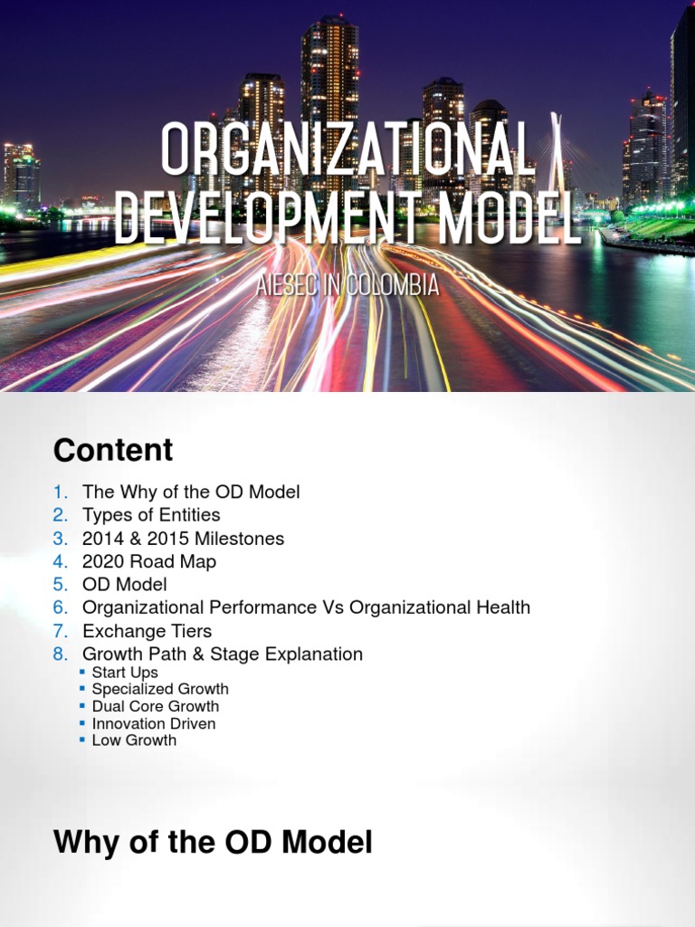 Organizational Development Model Guide | PDF | Organization Development ...