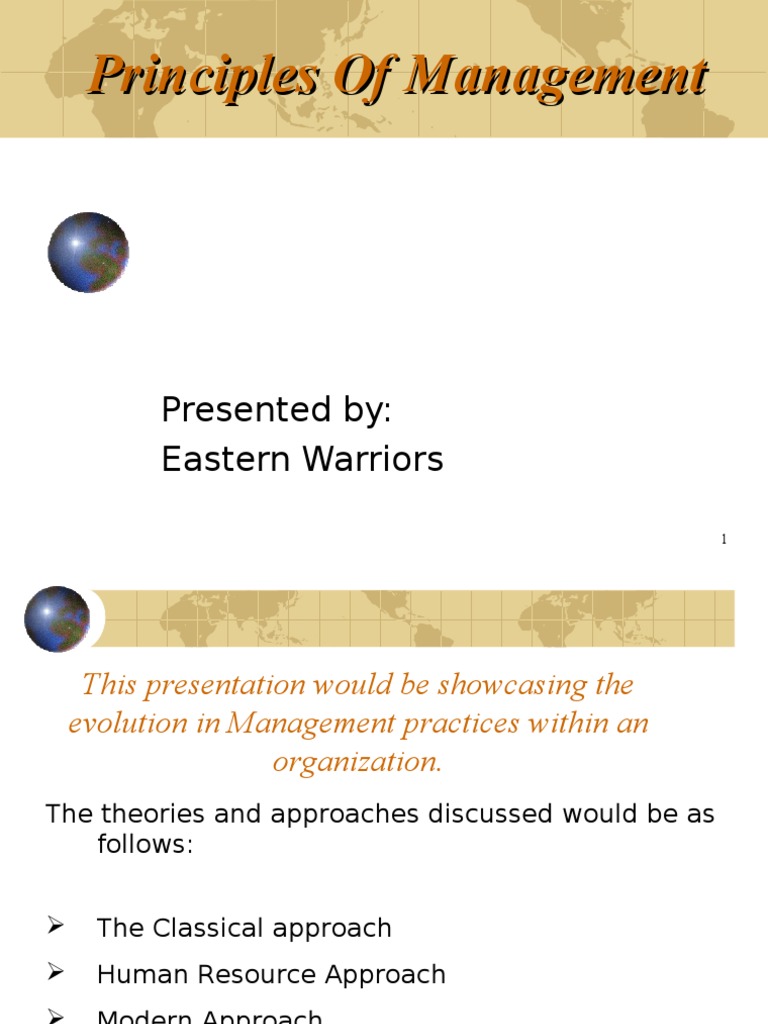 Principles of Management | PDF | Leadership | Motivation