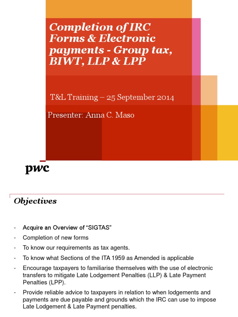 SIGTAS & New IRC Forms - Am | PDF | Withholding Tax | Government Finances