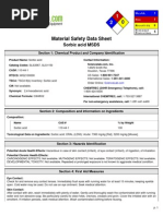 Borax Msds | PDF | Toxicity | Personal Protective Equipment