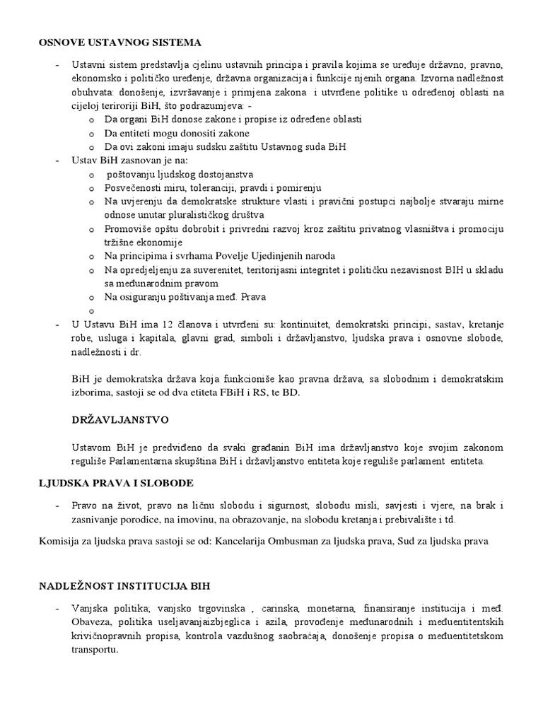 Skripta Stručni Upravni Ispit 2014 | PDF