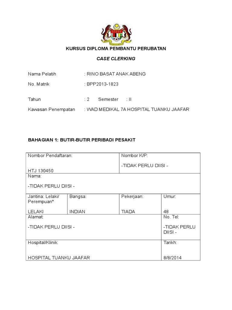 Case Clerking DRDG | PDF