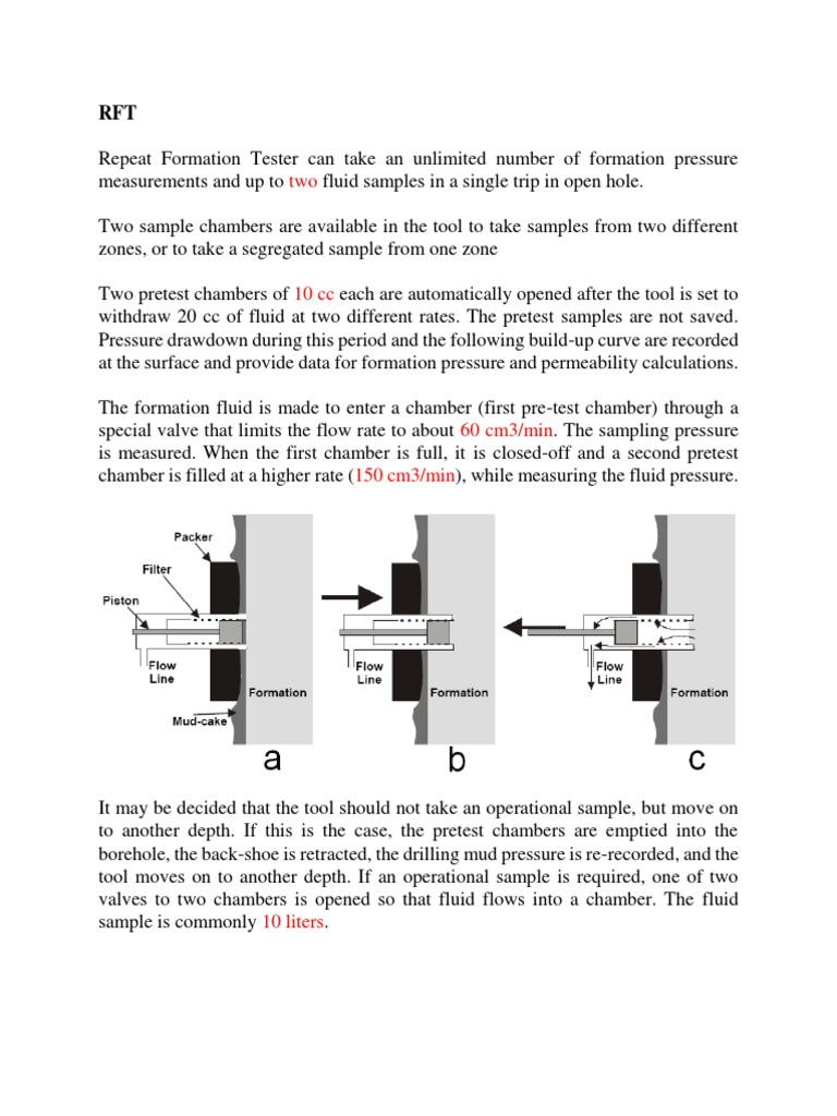 RFT Vs MDT Vs DST | PDF | Petroleum Reservoir | Pressure