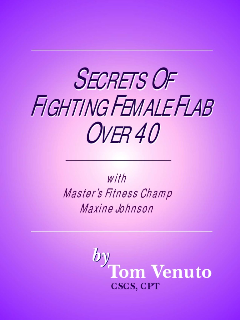 Fighting Female Flab | PDF | Menopause | Hot Flash