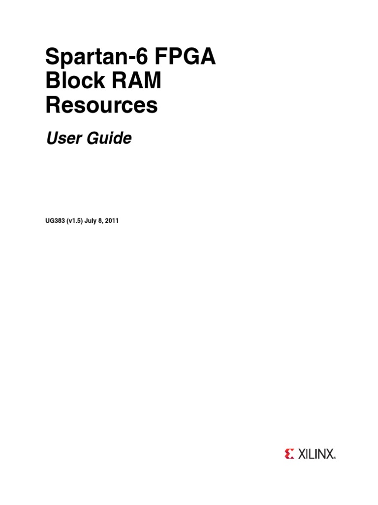 Xilinx Block RAM | PDF