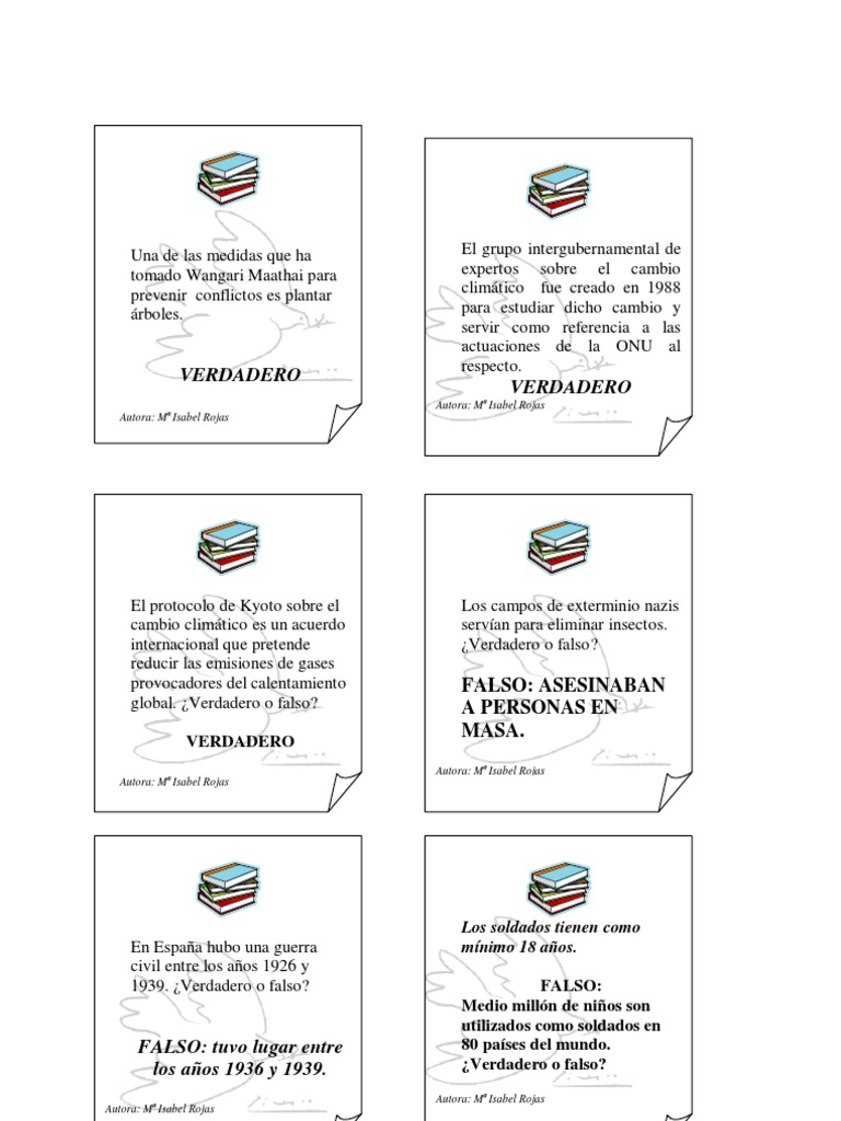 Tarjetas de Hechos Historicos | Descargar gratis PDF | Naciones Unidas ...