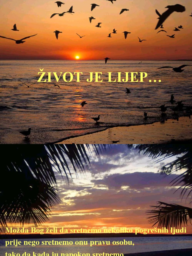 Zivot Je Lijep - Pps | PDF