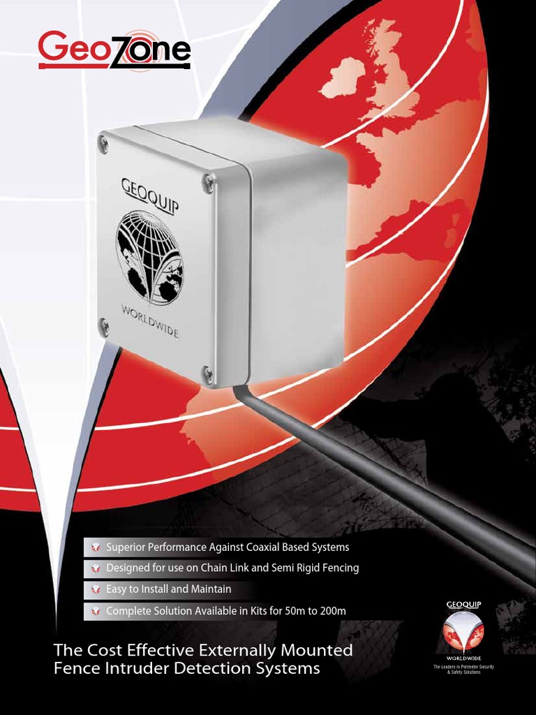 Geozone Brochure | PDF | Relay | Electromagnetism