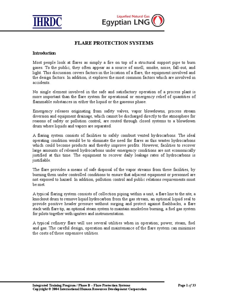 Flare Systems | PDF | Thermocouple | Combustion