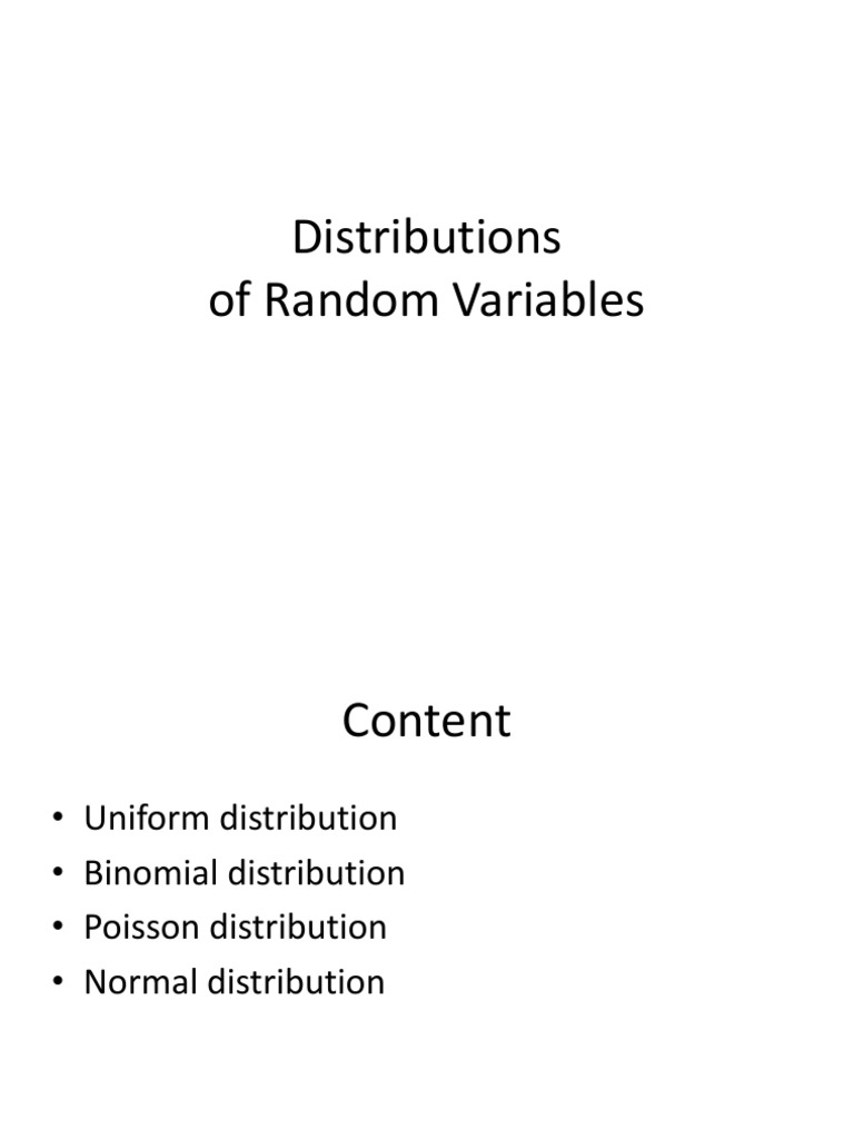 3 Distributions | PDF | Probability Distribution | Poisson Distribution