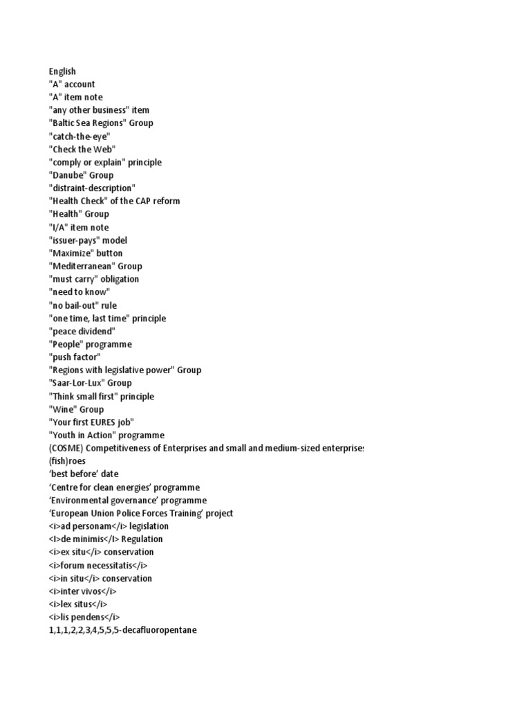 EN - RO Glossary | PDF | Air Traffic Control | European Union