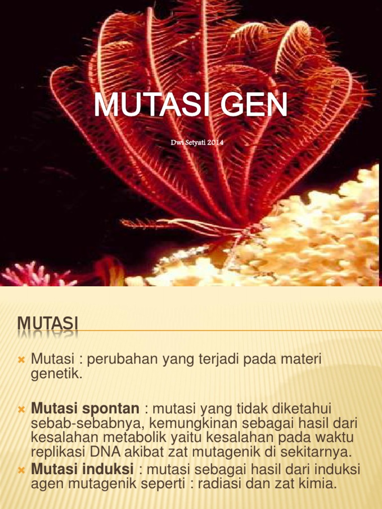 Mutasi Gen | PDF