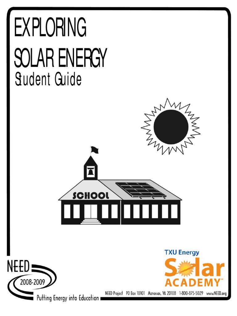 Student Guide: Exploring Solar Energy | PDF | Solar Power | Sun