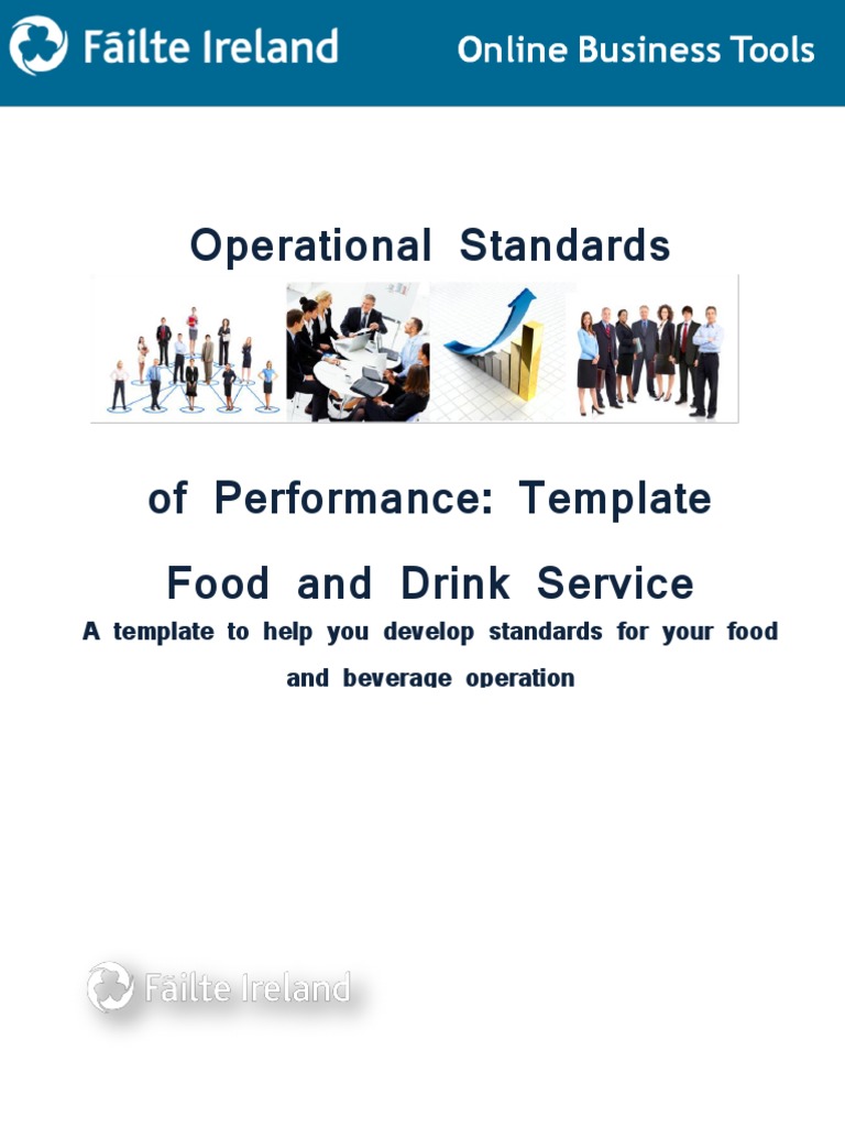 SOP Template Food and Drink Service OBT 08LTB OSP T1FDS 11-12-3 | PDF ...