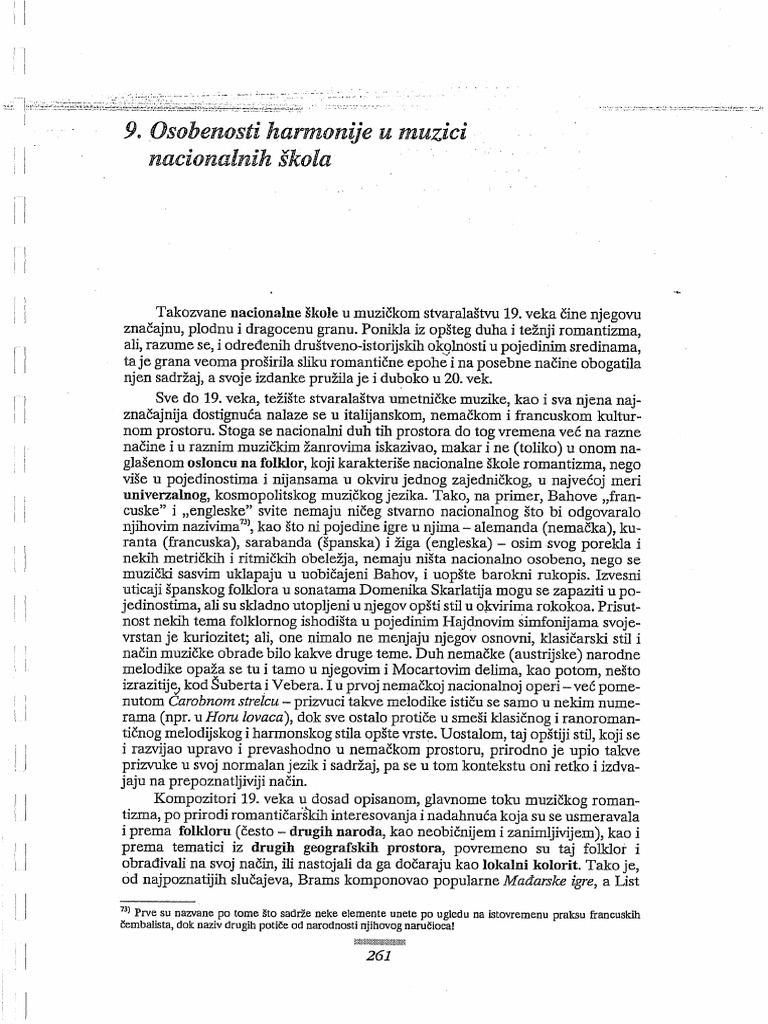 Harmonija Sa Harmonskom Analizom 2 Dio | PDF