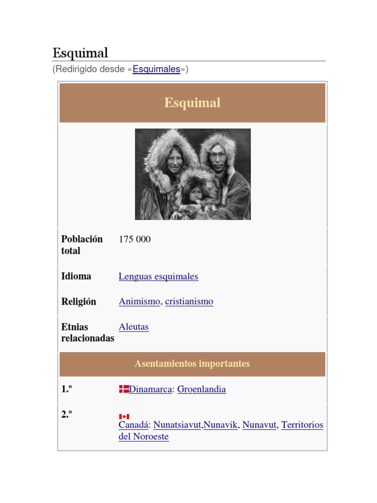 Esquimal | PDF | esquimal | Inuit