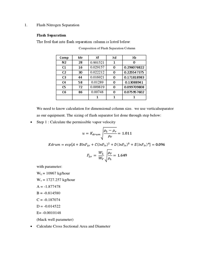 Appendix Flash Drum | PDF
