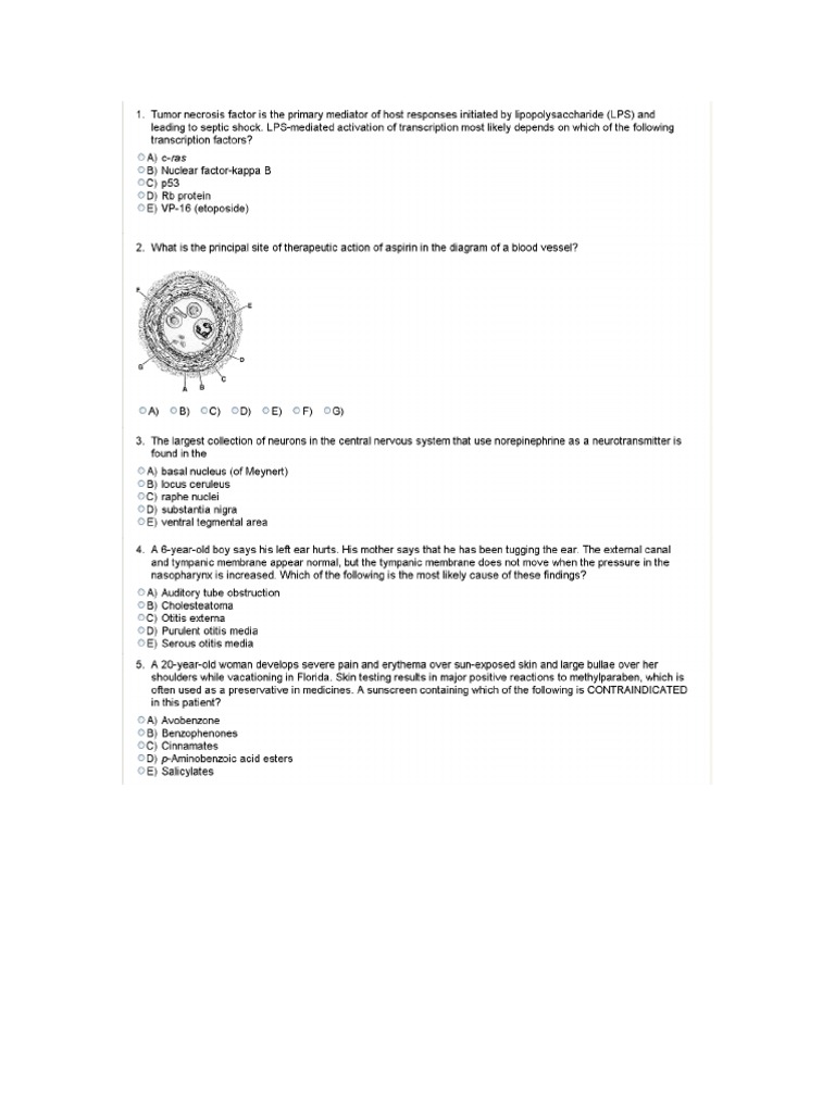 NBME Form 2 Section 1 | PDF
