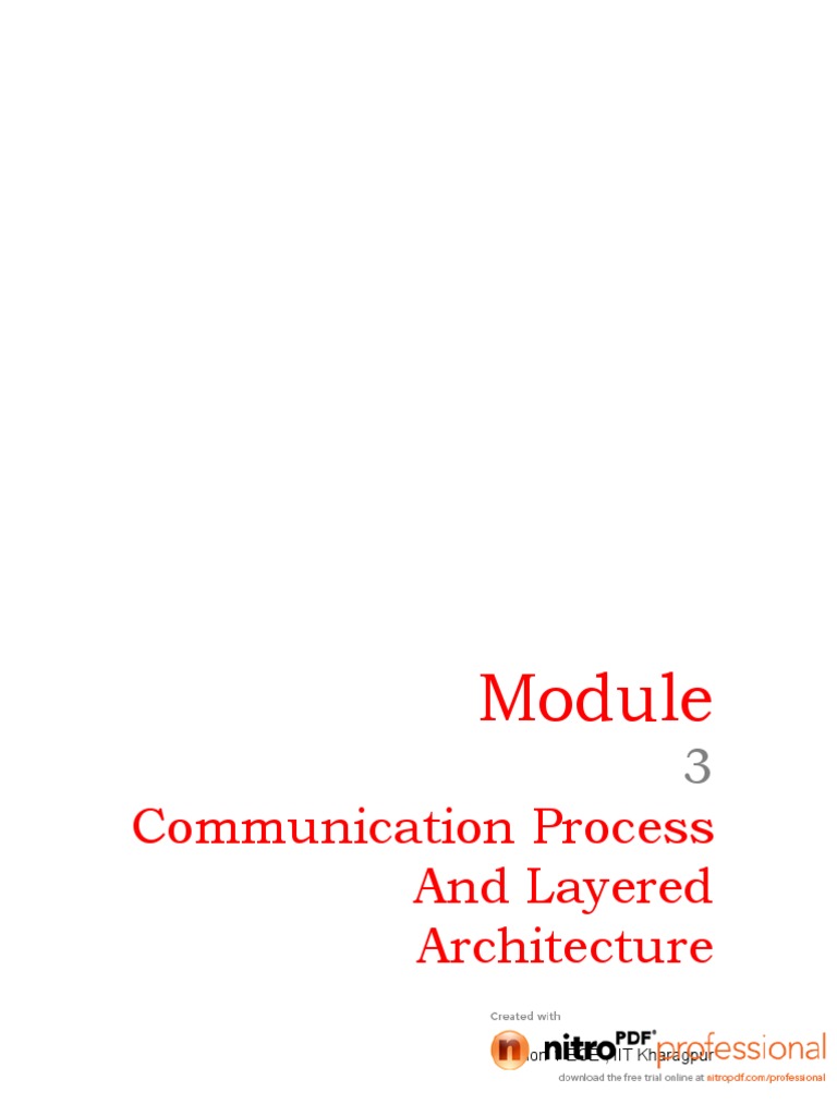 7 Layer Architecture | PDF | Osi Model | Communications Protocols