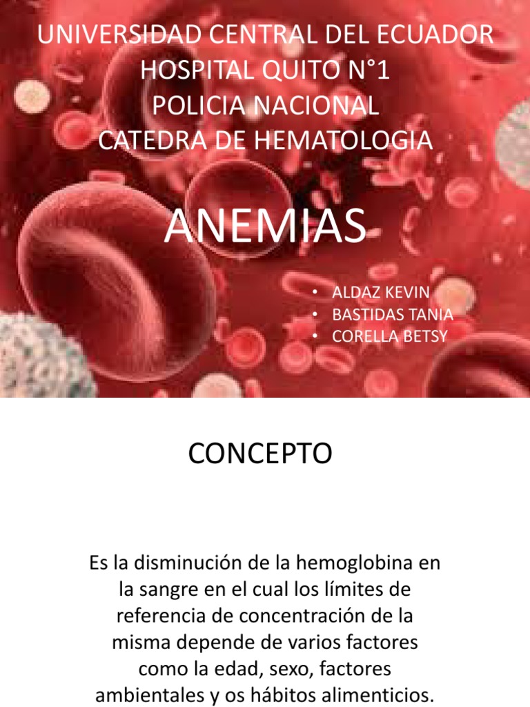 Pseudoanemia Dilucional y Anemia | PDF | Anemia | Glóbulo rojo