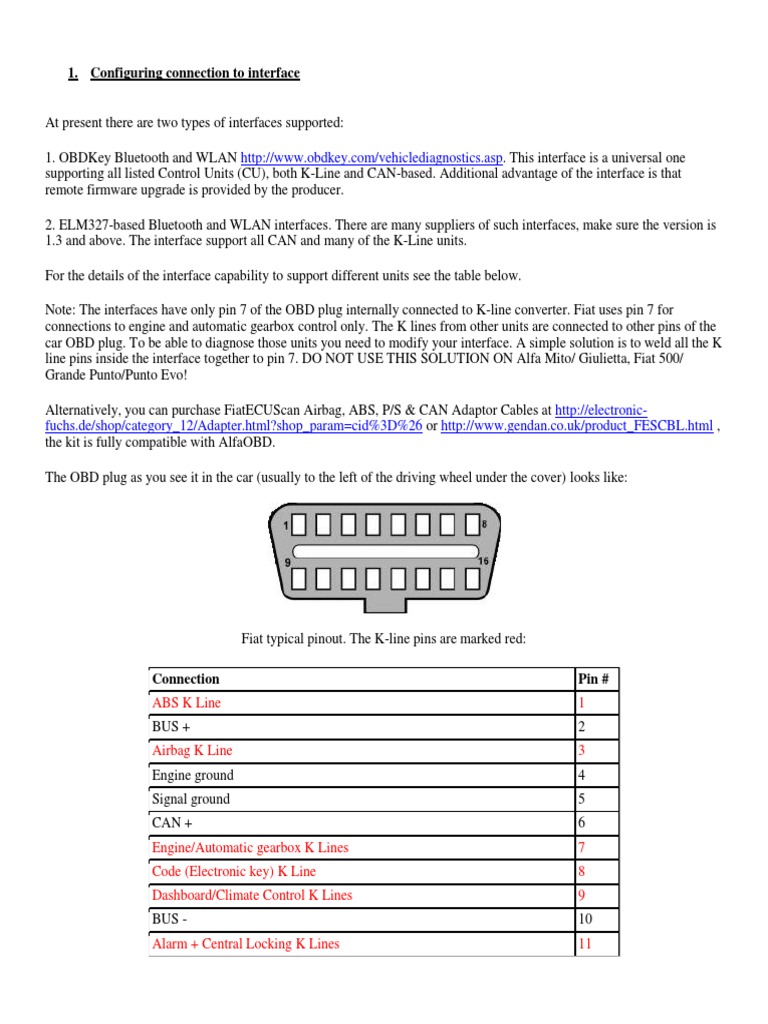Configuring Connections to Vehicle Interfaces | PDF | Transmission ...
