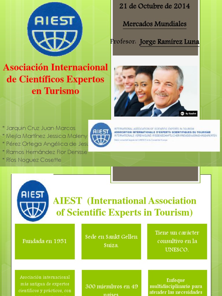 AIEST: Asociación de Expertos en Turismo | PDF | Turismo | México
