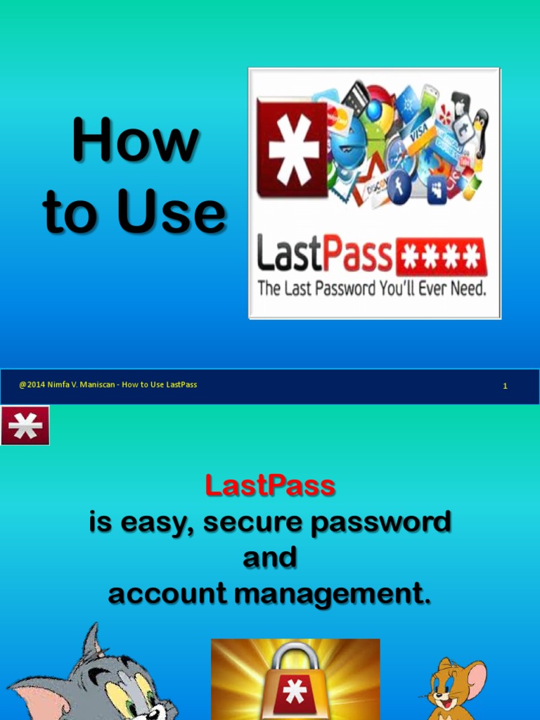 How To Use LastPass | PDF | System Software | Cyberspace