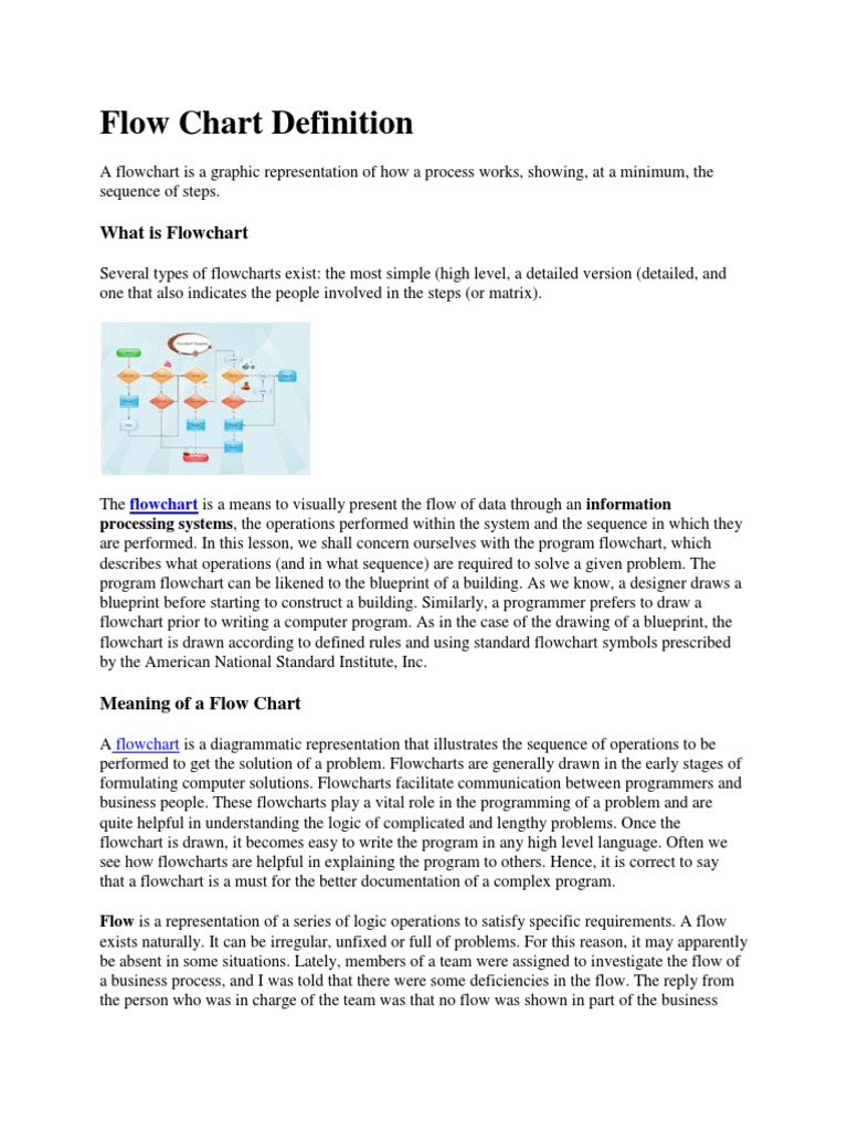 Flow Chart | PDF | Areas Of Computer Science | Software Engineering