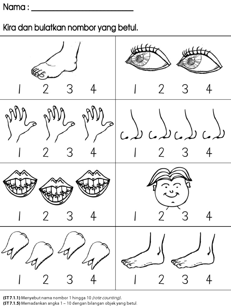 Kira Dan Bulatkan Nombor Yang Betul PDF | PDF