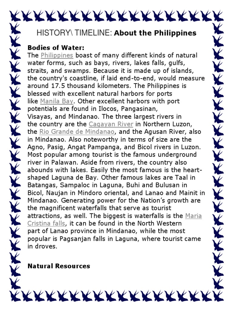 History Timeline | PDF | Philippines | Luzon