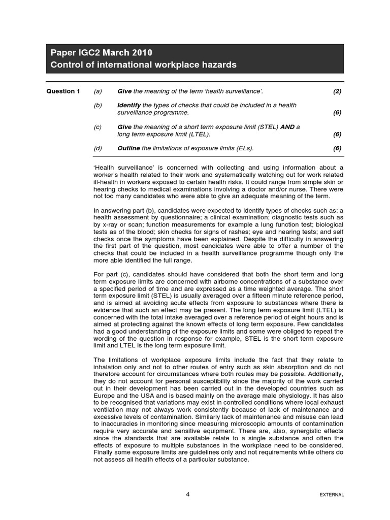 IGC2 Examiner's Reports | PDF | Combustion | Fires