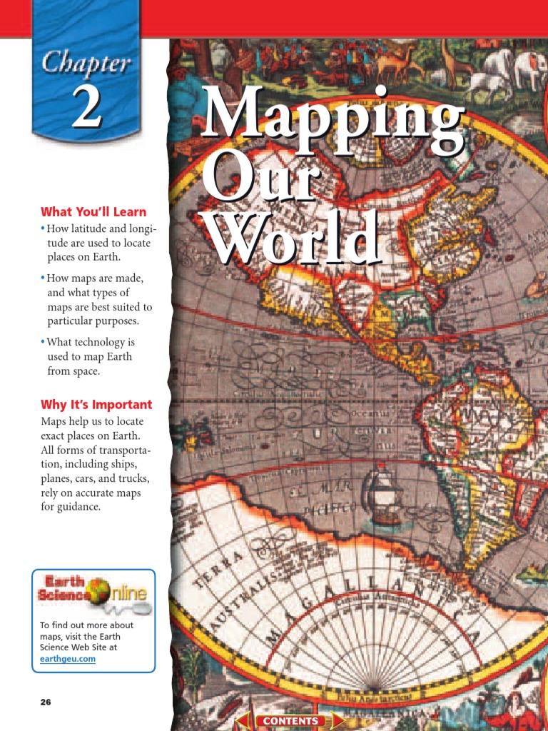 Chap02 Mapping Our World | PDF | Longitude | Electromagnetic Radiation