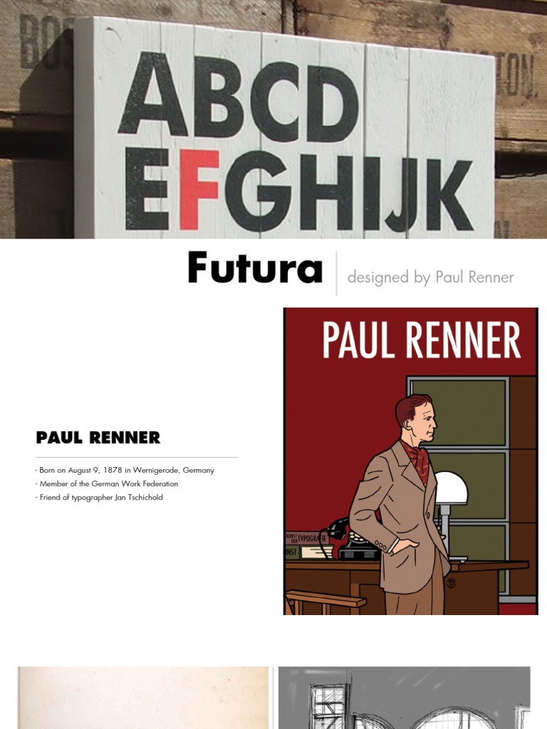 Futura: Designed by Paul Renner | PDF | Typefaces | Sans Serif Typefaces
