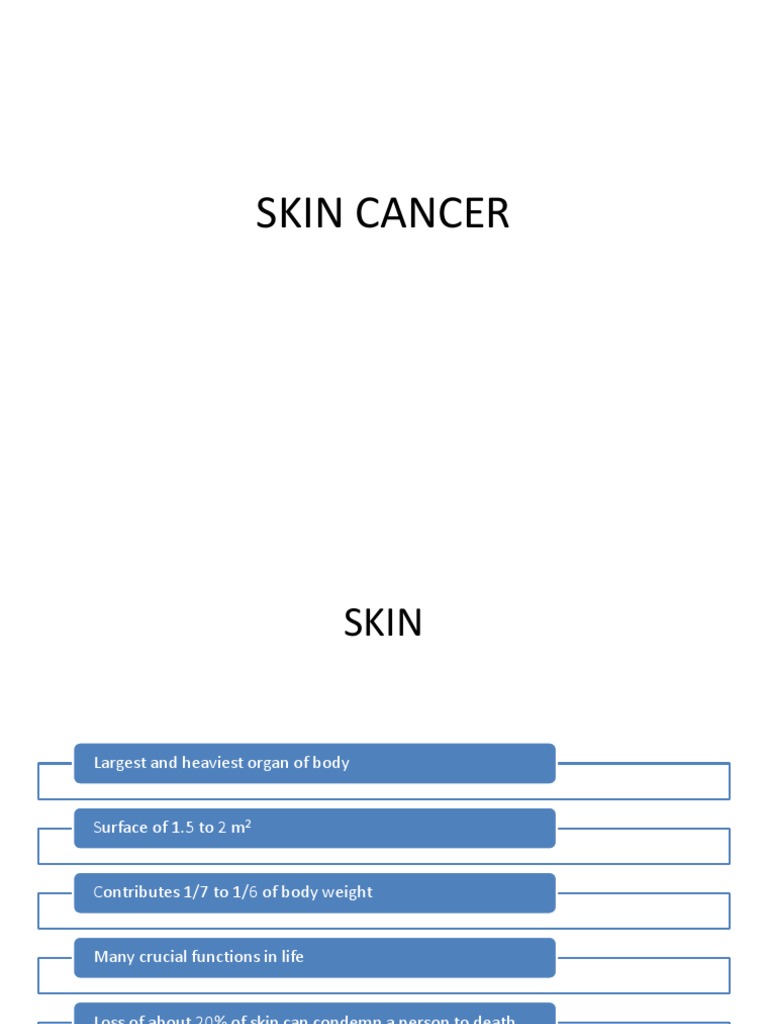 Non Melanoma Skin Cancer | PDF | Epidermis | Radiation Therapy