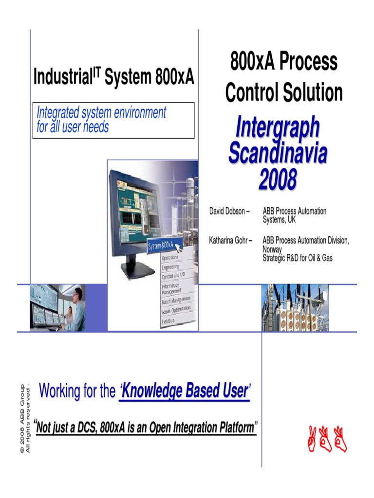 Intergraph Scandinavia 2008 | PDF | Instrumentation | Databases