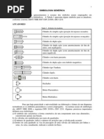 Símbolos Pneumáticos e Hidráulicos | PDF | Tecnologia e Engenharia