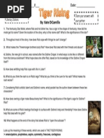 Tiger Rising Discussion Guide | PDF