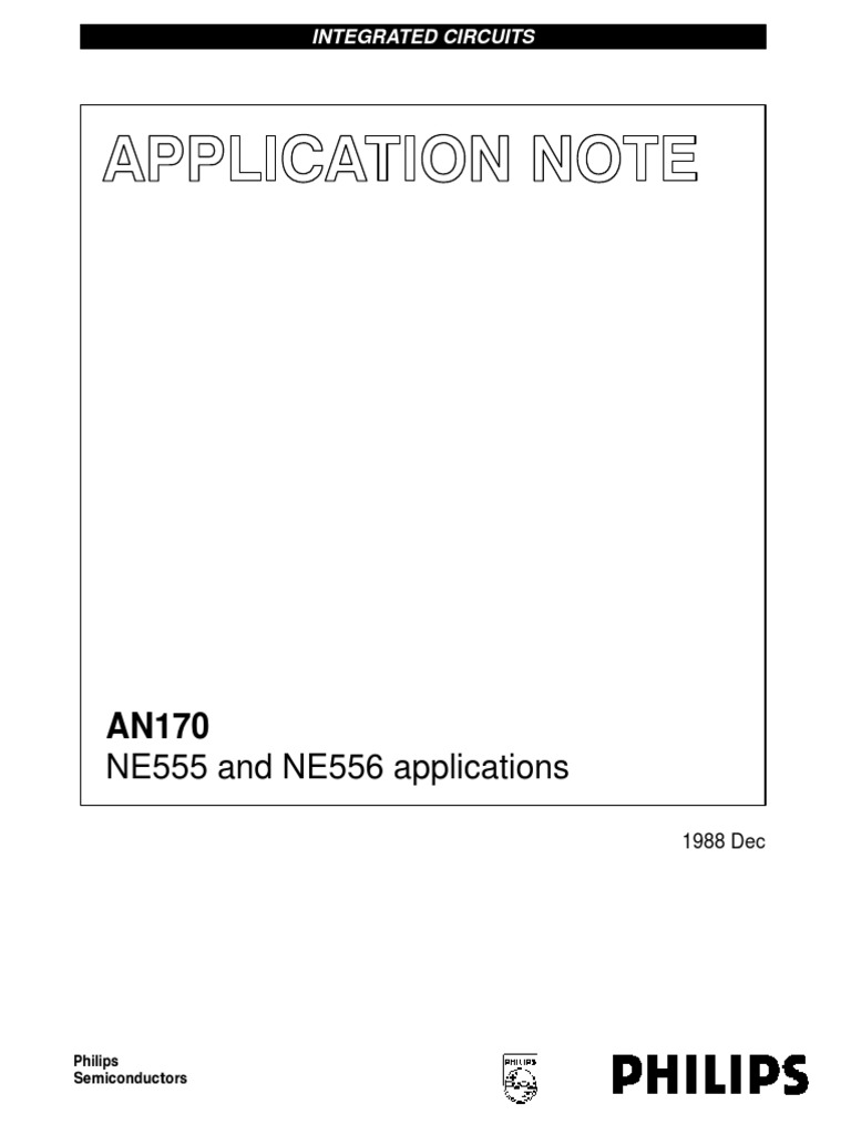 555 Applications Note | PDF | Capacitor | Electrical Engineering